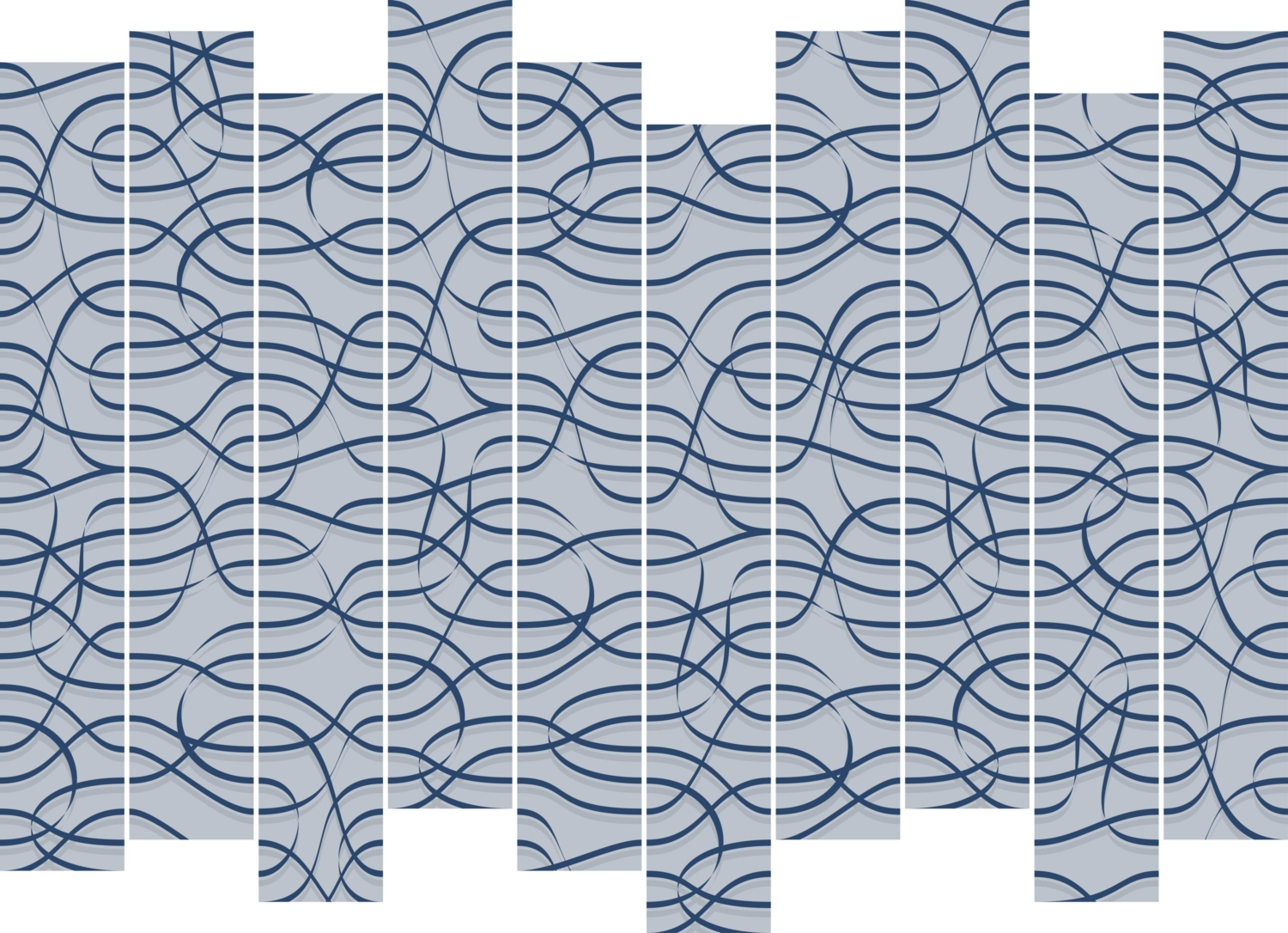 Ribbons Surface Pattern Design – created in the UK by Colin Walton